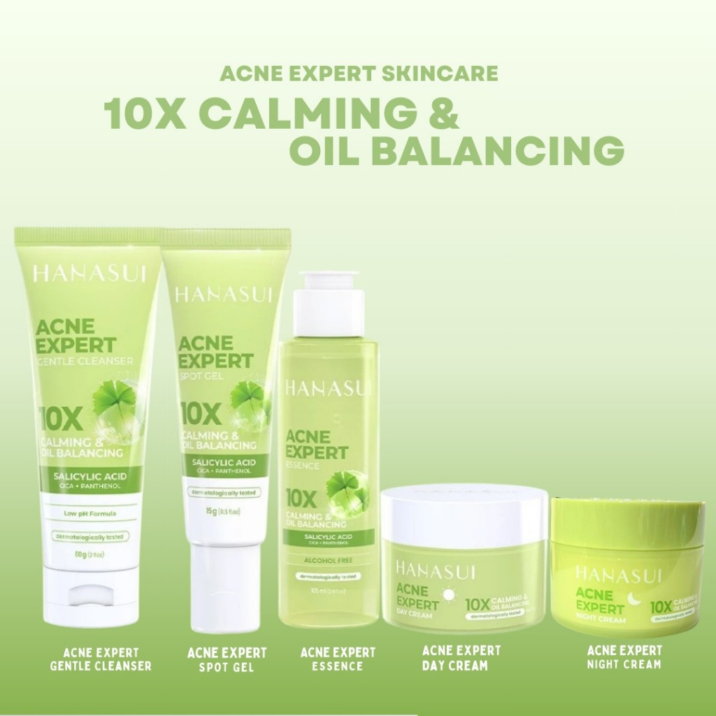 Jual New Packaging! Hanasui Acne Expert Paket Isi 5 Produk - Improve ...
