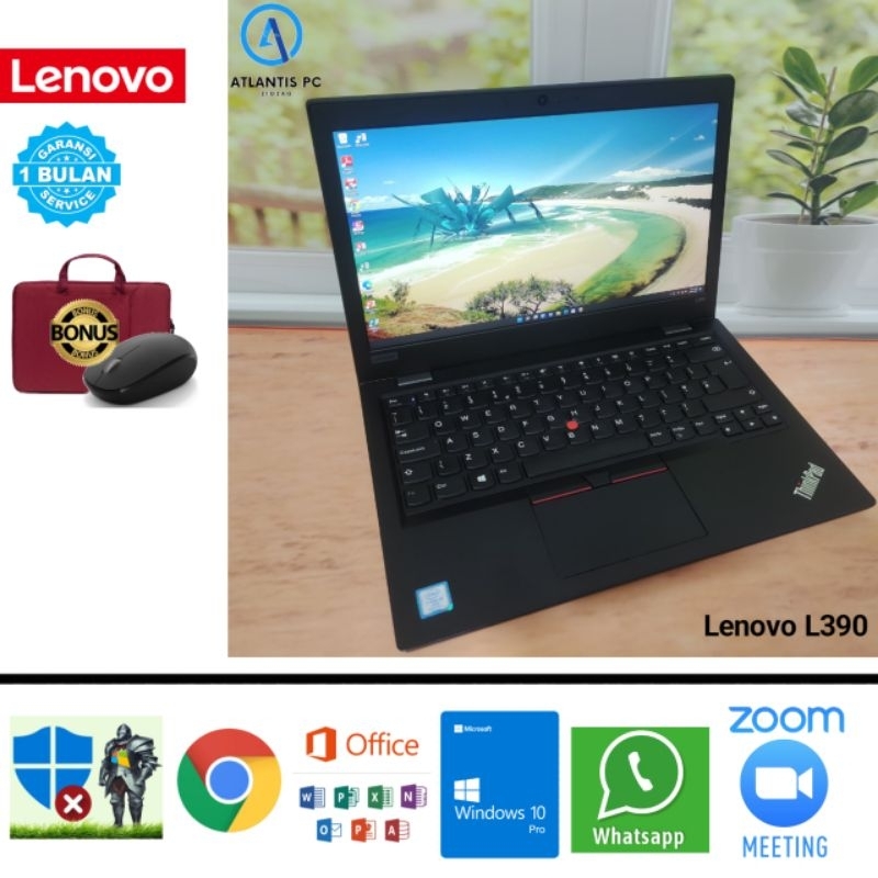 Jual Laptop Lenovo L390 Core i5 Gen 8 Ram 8GB SSD 256GB Windows 10 SIAP ...
