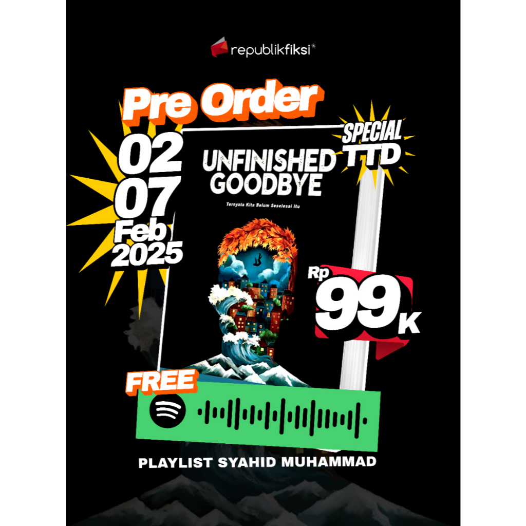 Jual Novel Unfinished Goodbye - Syahid Muhammad - Gradien Mediatama ...