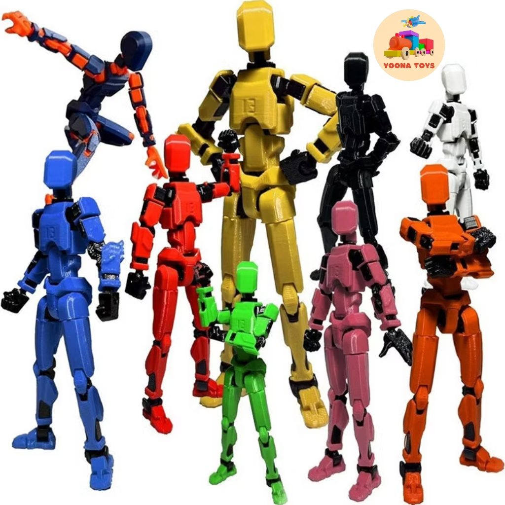 Jual YT Mainan Dummy Action Figure With Weapon and Magnetic Boots ...