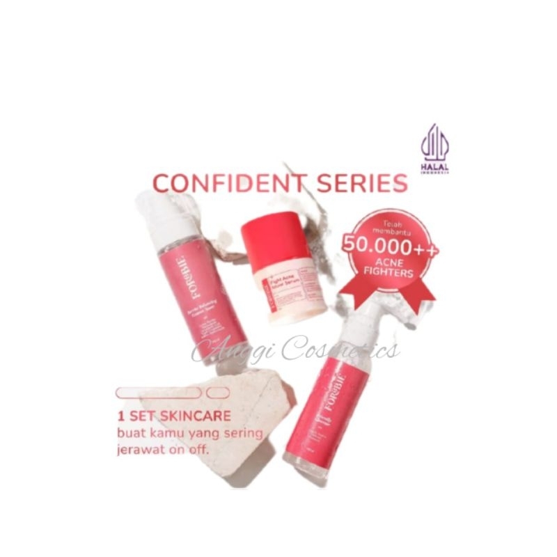 Jual FOREBIE Confident Series Highly Recomended For Acne Prone Skin ...