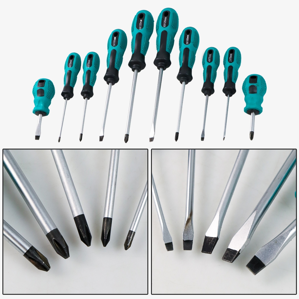 Jual Obeng Set Darurat Philips Plus Minus Perbaikan Peralatan Umum ...