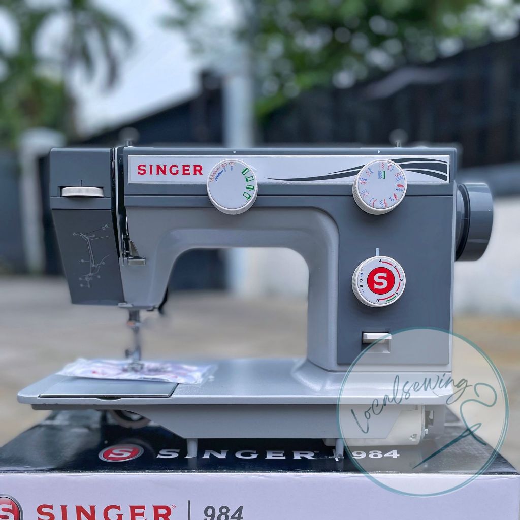 Jual Mesin Jahit Singer 984 Semi-Portable / Mesin Jahit Singer Flatbed ...