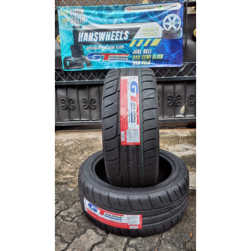Jual BAN MOBIL GT RADIAL CHAMPIRO SX2 225 45 17 | Shopee Indonesia