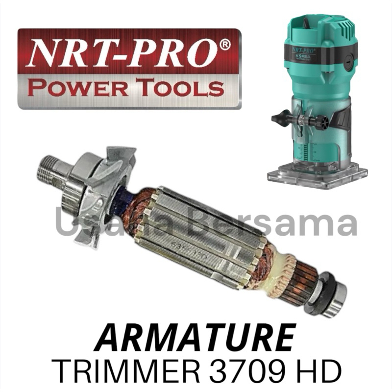 Jual ARMATURE NRT PRO TRIMMER 3709 HD / ANGKER PROFIL KECIL NRT PRO ...