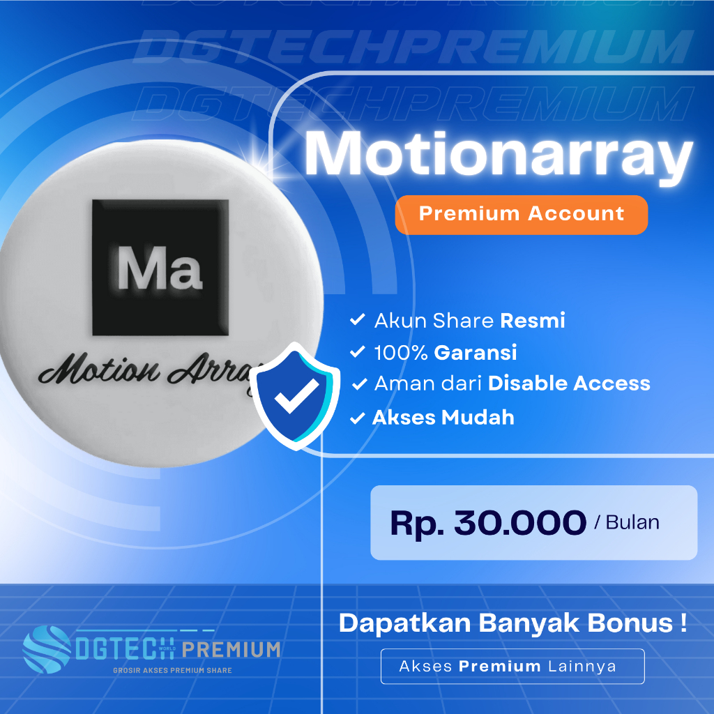 Jual motionarray unlimited | Shopee Indonesia
