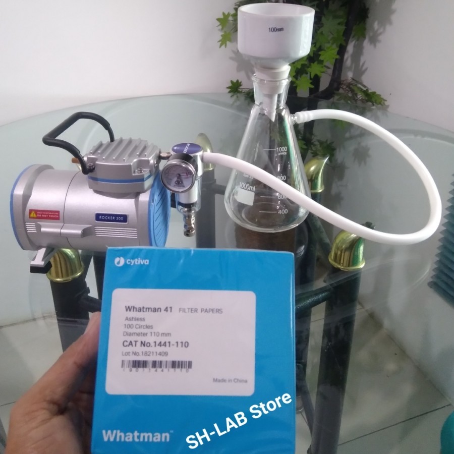 Jual 3 in 1 Vacuum Corong Buchner 100mm With Kertas Saring Plus Vacuum ...