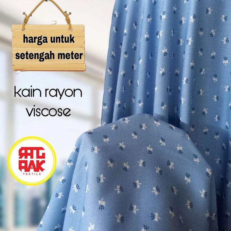 Jual KAIN RAYON VISCOSE PREMIUM MOTIF TERMURAH DI SHOPEE (LEBAR/BIDANG ...