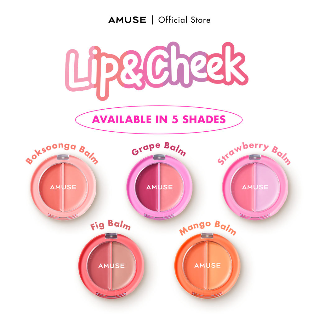 Jual AMUSE Lip And Cheek Healthy Balm, Shade - 05 FIG BALM | Shopee Indonesia