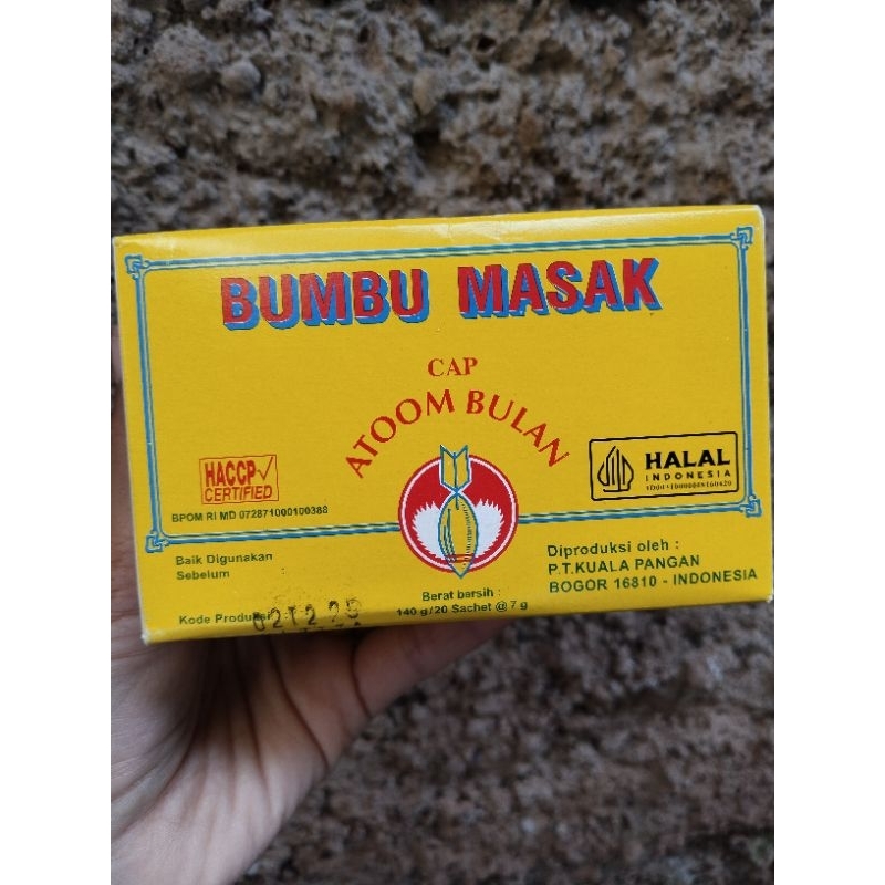 Jual Bumbu Masak Atom Bulan 1 Pack isi 20 Pcs | Shopee Indonesia
