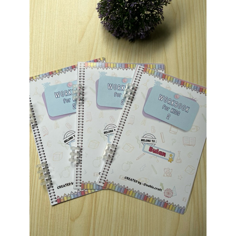 Jual Workbook For Kids 2/Worksheet untuk anak usia tk/sd/Buku Latihan ...