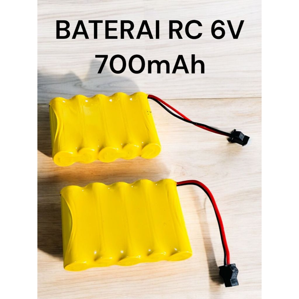 Jual BATERAI BATRE MOBIL REMOTE CONTROL NI-CD 6V BATRE RAKIT MOBIL RC ...