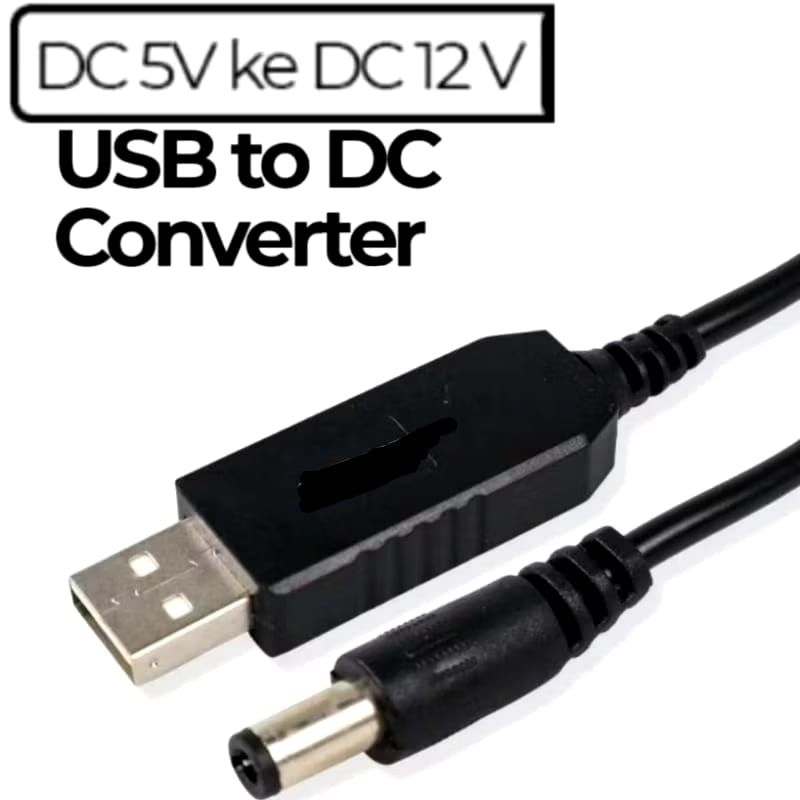 Jual Kabel USB Powerbank Step Up 5V To 12V Modem Router Orbit Star 2 ...