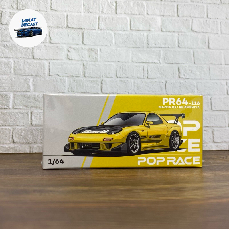 Jual pop race mazda rx7 re amemiya yellow kuning | Shopee Indonesia