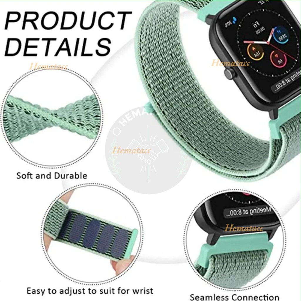 Jual Strap Redmi Watch 5 Nylon Velcro Quick Dry Tali Jam Xiaomi Redmi Watch 5 Nilon | Shopee ...