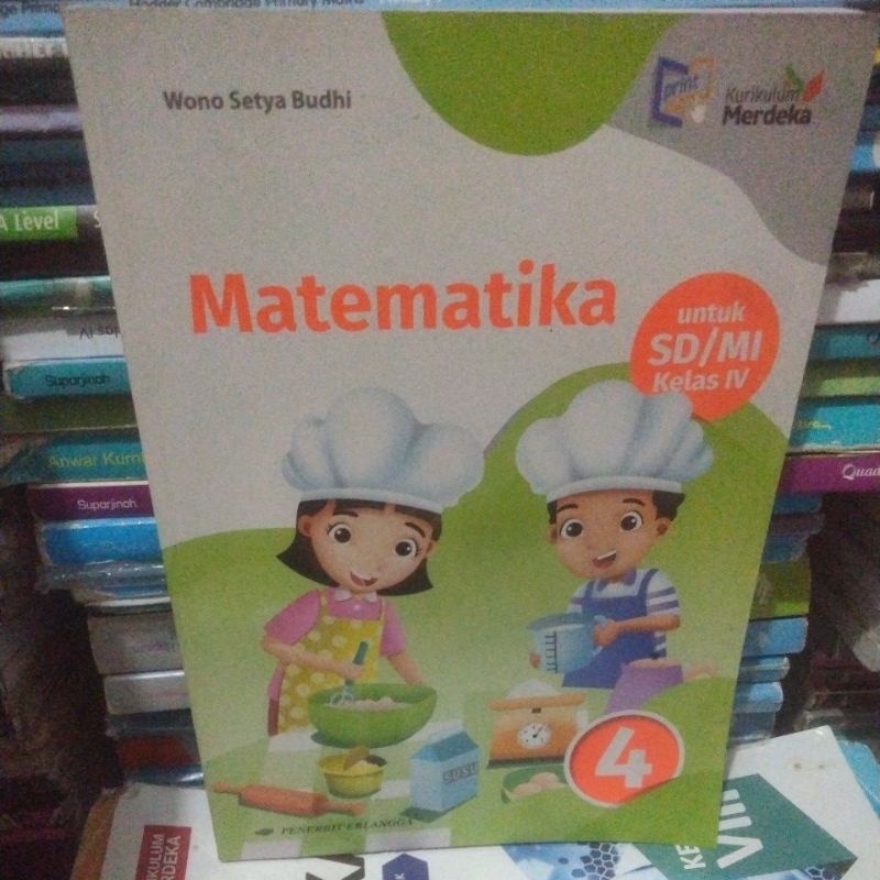 Jual BUKU MATEMATIKA UNTUK SD/MI KELAS 4-IV KURIKULUM MERDEKA | Shopee Indonesia