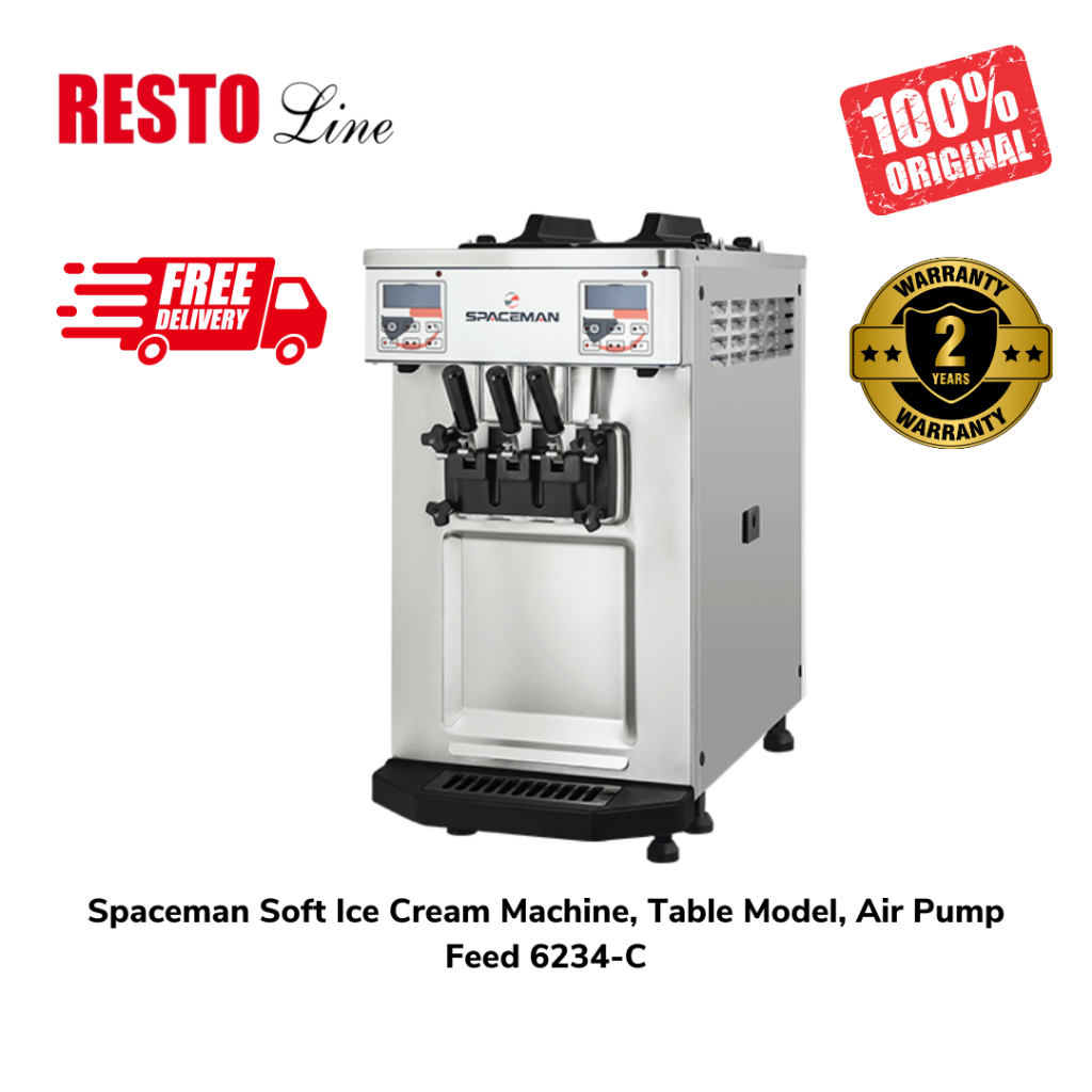 Jual SPACEMAN 6234A-C Soft Ice Cream Machine, Table Model, Air Pump ...