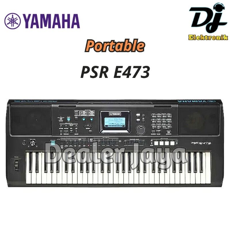 Jual Keyboard Portable Yamaha PSR E473 / PSR E 473 | Shopee Indonesia
