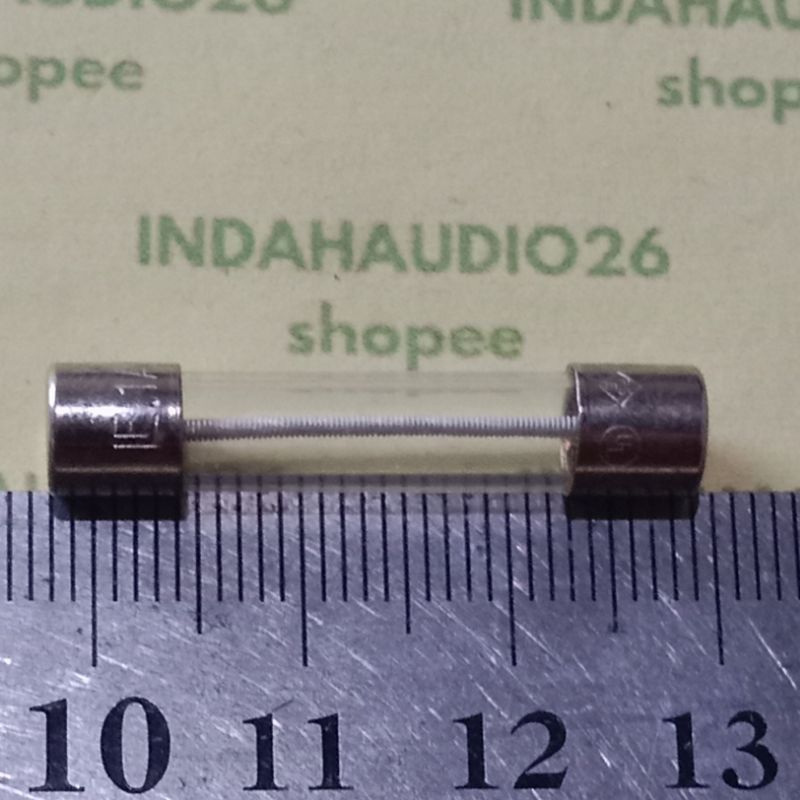 Jual littlefuse 1A 6x30mm LF1A/250VP 313 fuse kaca BESAR sekering ...