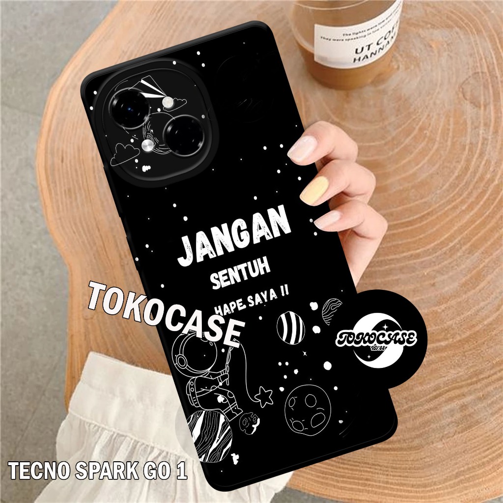 Jual Case TECNO SPARK GO 1 Terbaru softcase Procamera Lentur karet ...