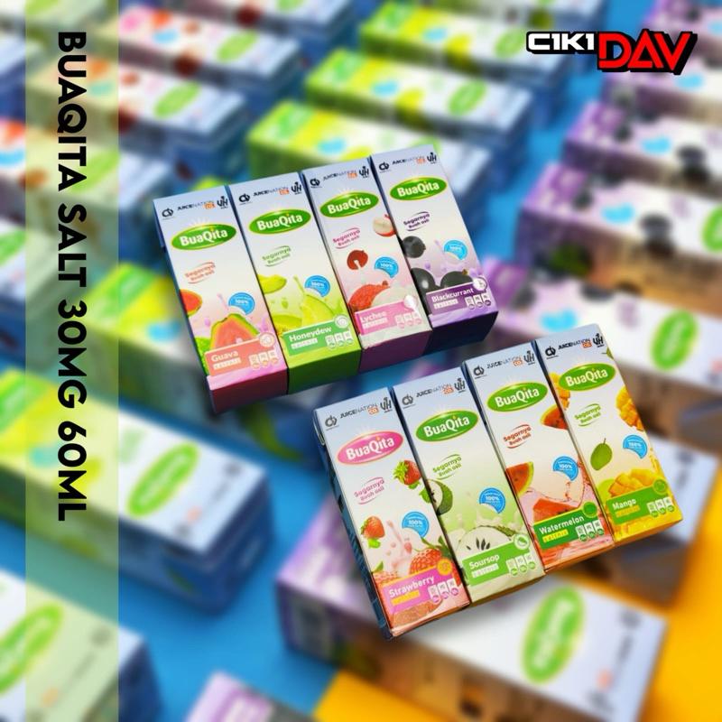 Jual Buaqita salt nic 30ml eliquid JNC | Shopee Indonesia