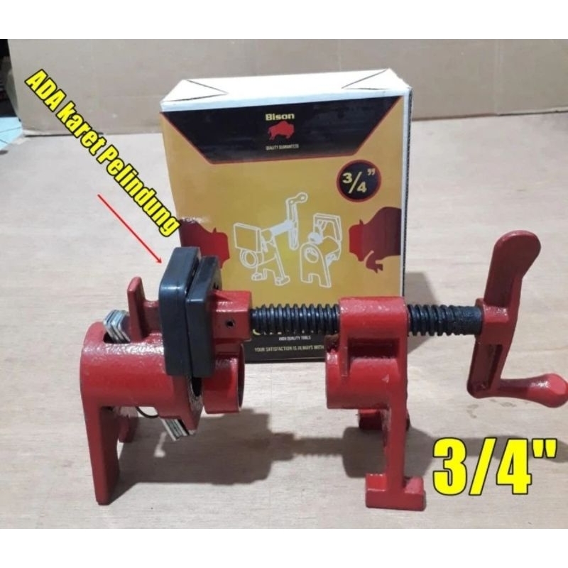 Jual Catok Pipa Pipe Clamps 3/4 inch / Klem Pipa Dengan Kaki / Alat ...