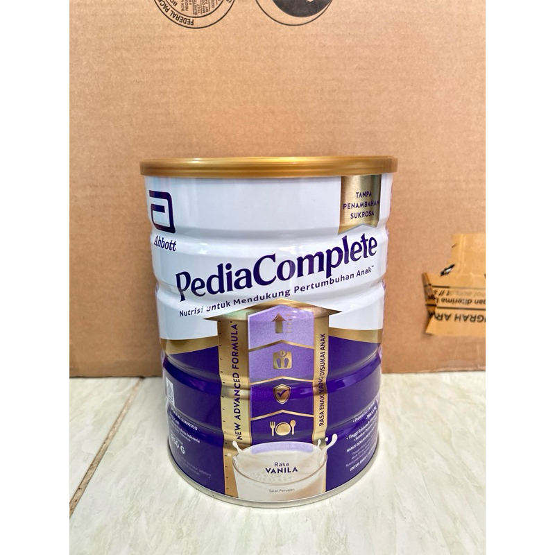 Jual PEDIASURE COMPLETE / PEDIACOMPLETE VANILA 850gr | Shopee Indonesia