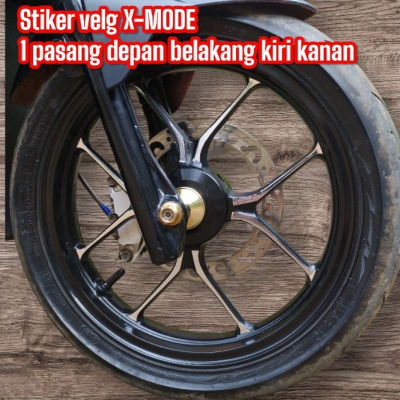 Jual stiker velk beat delux cutting sticker velk beat stiker velg genio ...