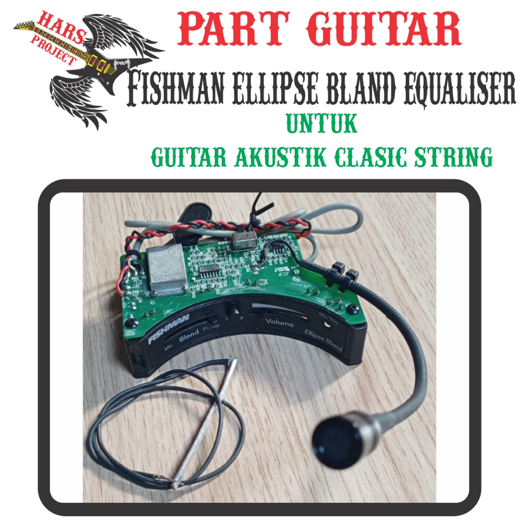 Jual Fishman ellipse bland equaliser untuk guitar akustik clasicstring ...