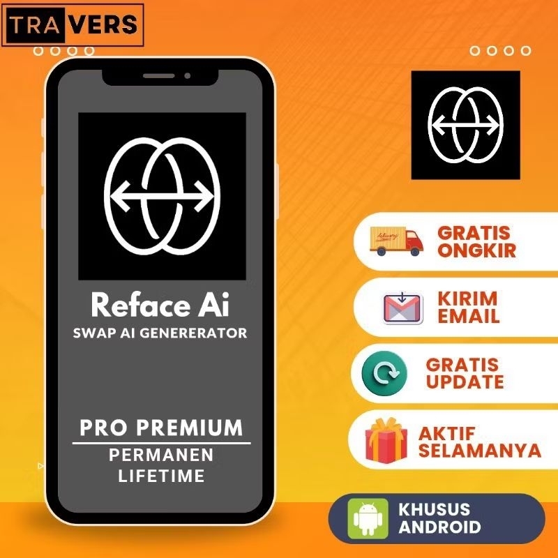 Jual Reface AI Premium Pro Lifetime Permanen - Aplikasi AI Wajah ...
