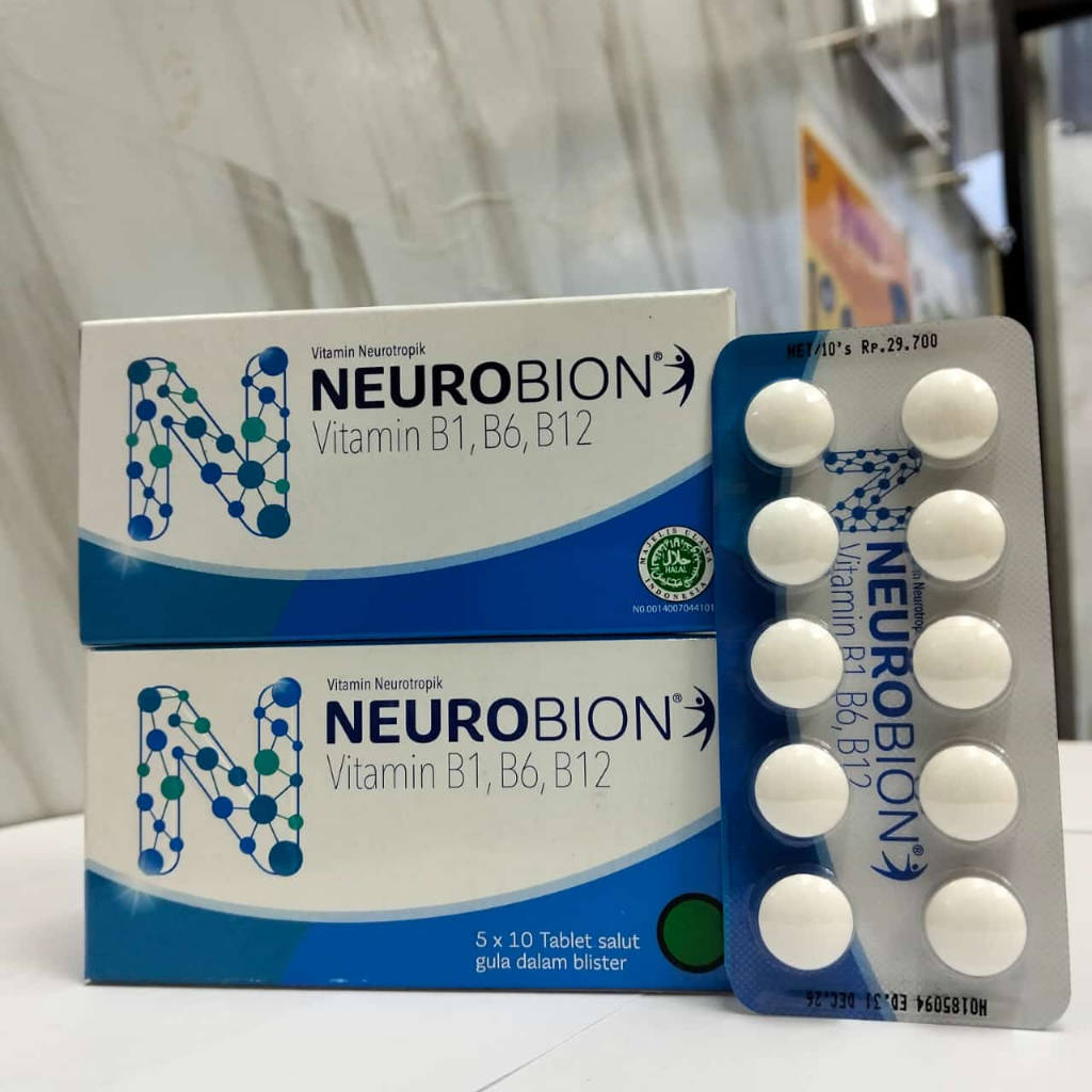 Jual Neurobion 10 Tablet Vitamin B Complex | Shopee Indonesia