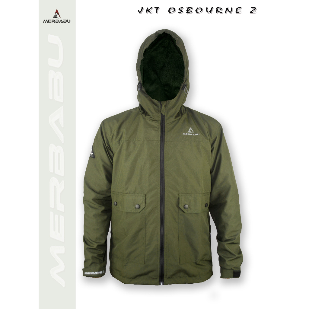 Jual Merbabu Jaket Windbreaker Osbourne Z | Shopee Indonesia