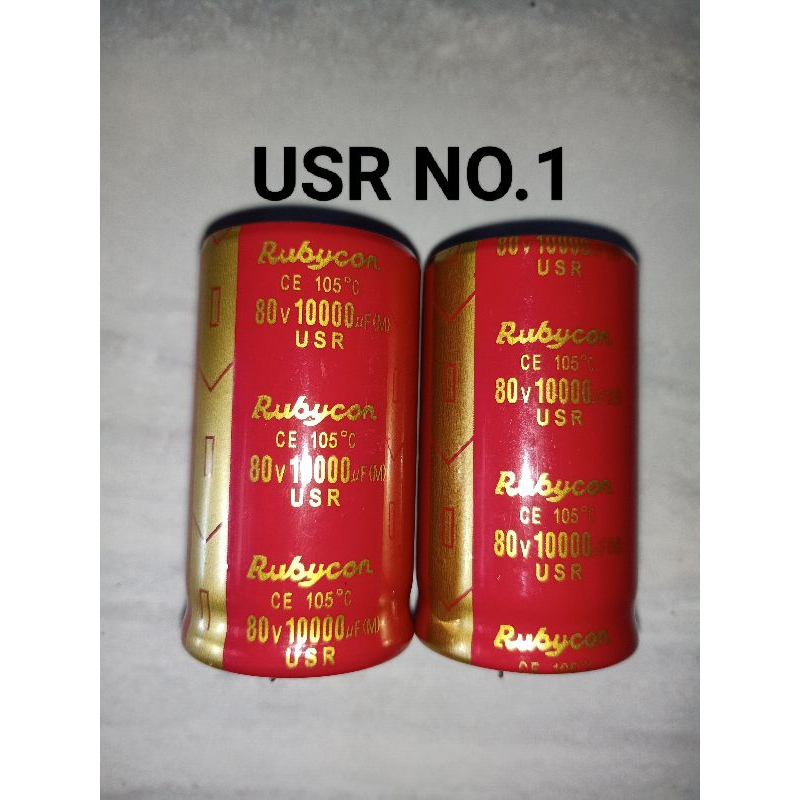 Jual ELCO RUBYCON MERAH 80vol 10.000uf USR NO.1 | Shopee Indonesia