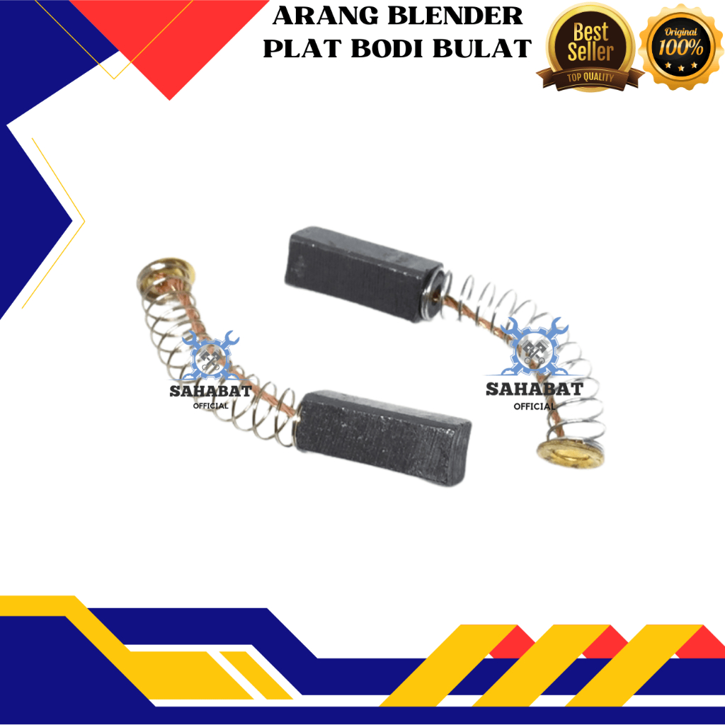 Jual ARANG DINAMO BLENDER MIYAKO PHILIPS PLAT BULAT CARBON BRUSH BOSTEL ...