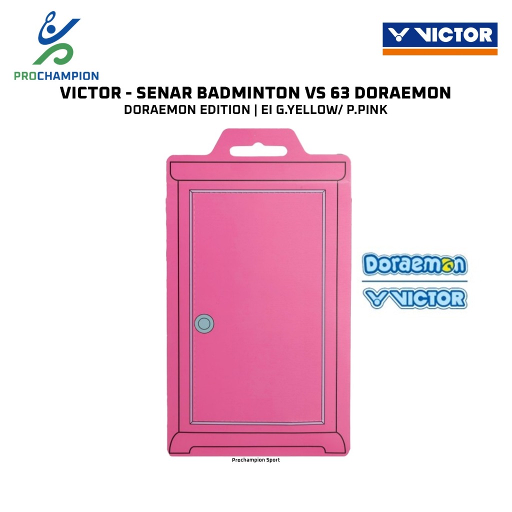 Jual Special Edition String Badminton Victor Doraemon VS 63DRM EI ...