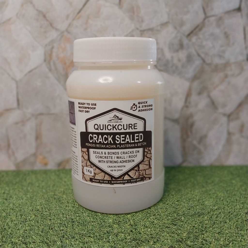 Jual Quickcure Crack Sealed Pengisi Retak Acian, Plasteran & Beton ...