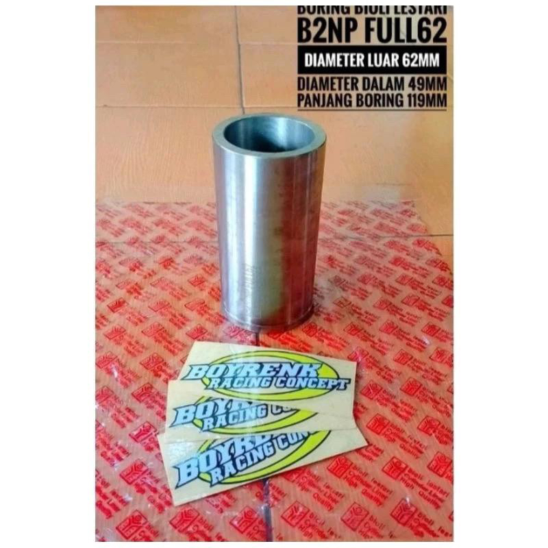 Jual LINER/BORING CYLINDER LINER BORING BIOLI LESTARI 49/62 49/63 51/58 ...