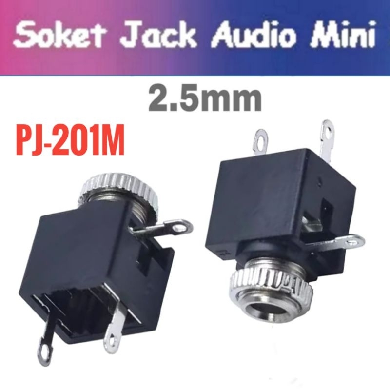 Jual Socket Jack Mini Mono 2.5mm Aux Audio | Shopee Indonesia