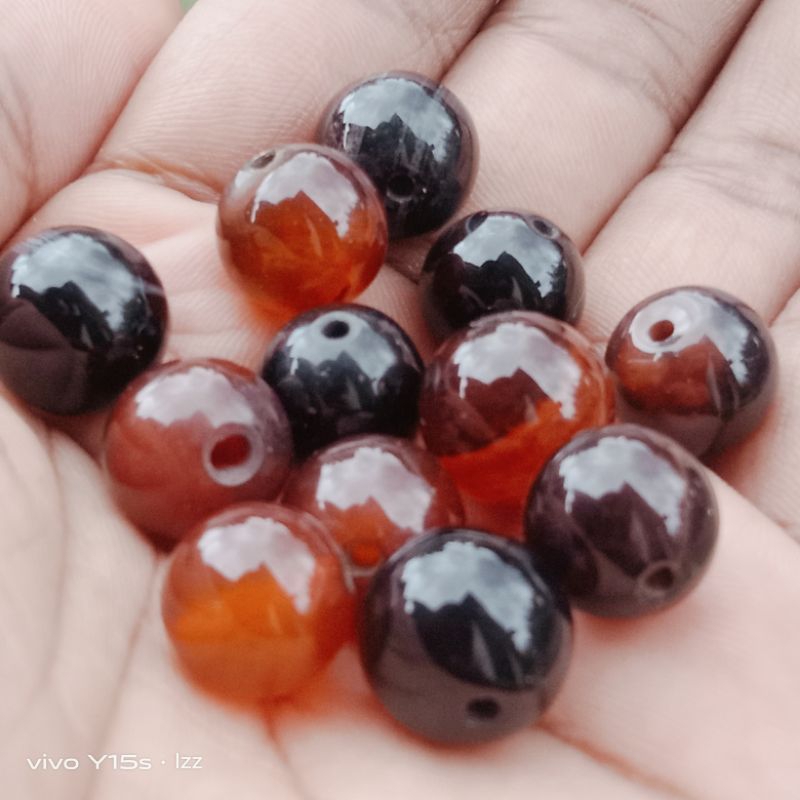 Jual Butiran tasbih dan gelang batu sulaiman yaman 12 mm | Shopee Indonesia