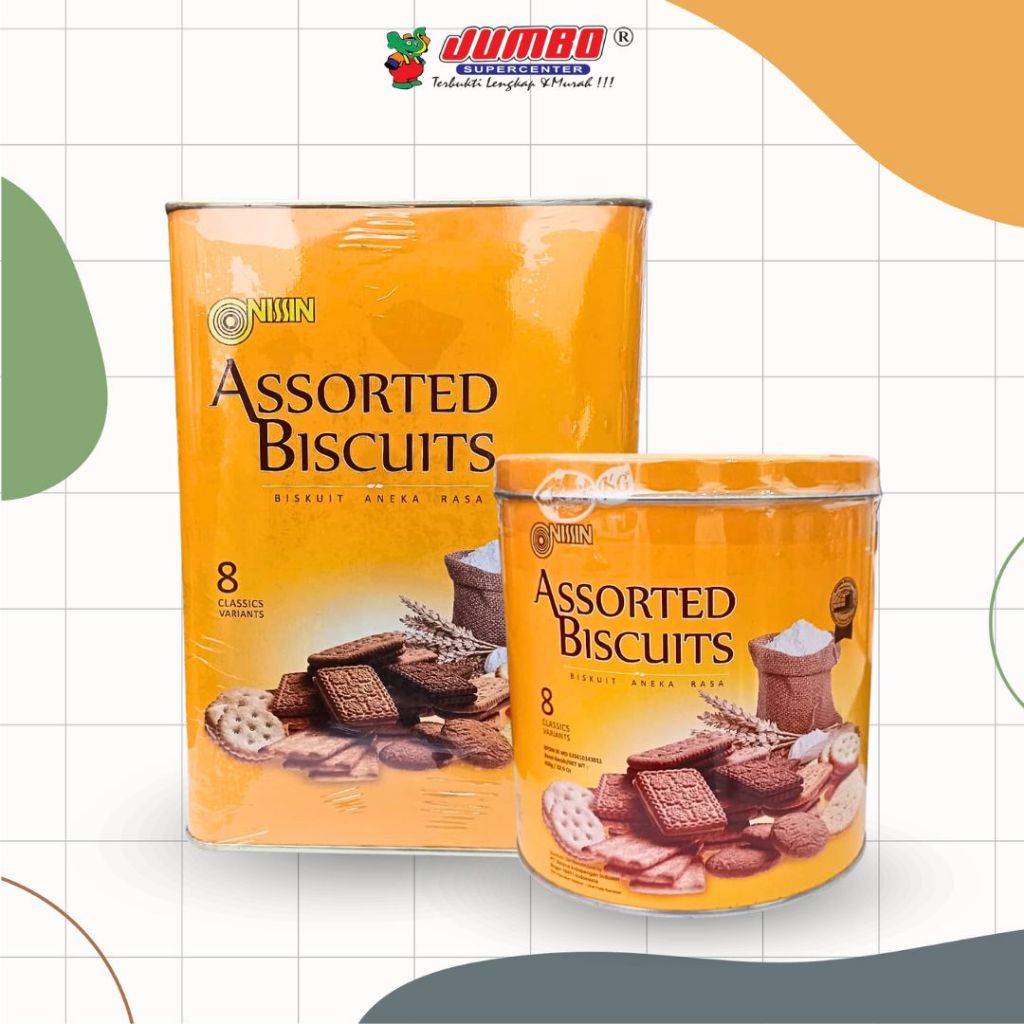 Jual Nissin Assorted Biscuits Kuning Kaleng - Hampers / Snack | Shopee ...