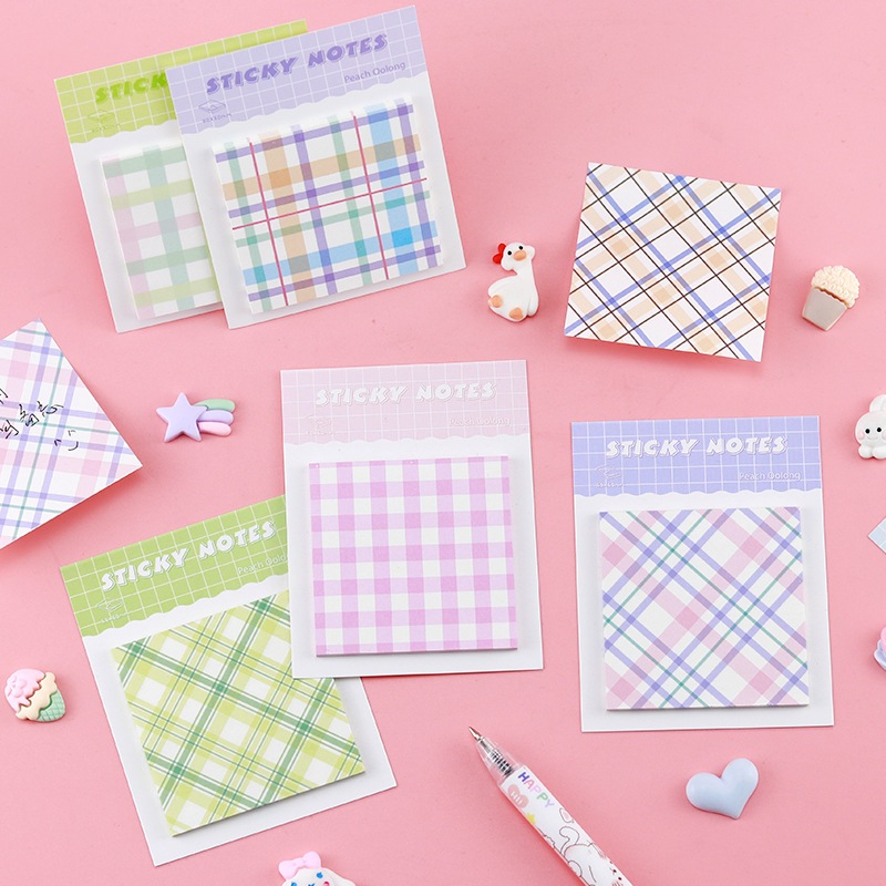 Jual STICKY NOTES / Stickynotes Grid Fancy Korean Style / SN003IM ...