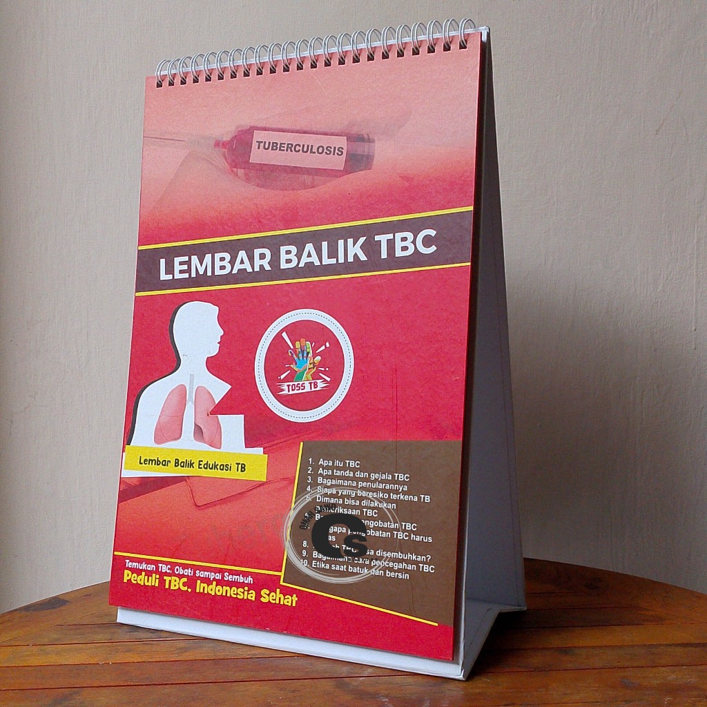 Jual Lembar Balik Tuberculosis - Edukasi Penyakit TBC - Lembar Balik ...