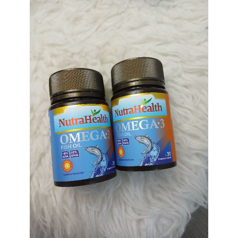 Jual NutraHealth Omega-3 Fish Oil Suplemen Kesihatan | Shopee Indonesia