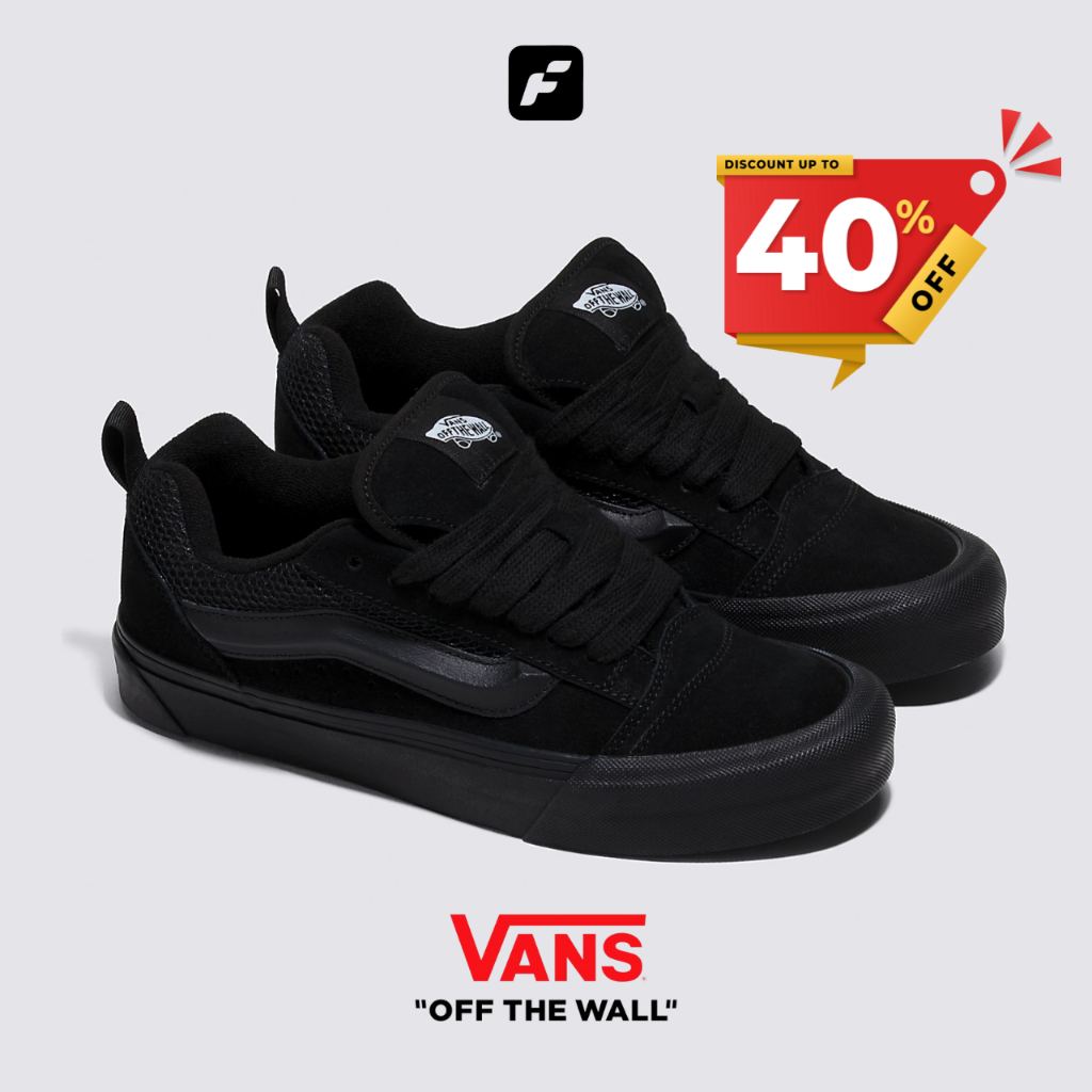 Jual PROMO!!! Knu Skool Classic Black Black/Full Black Original 100% ...