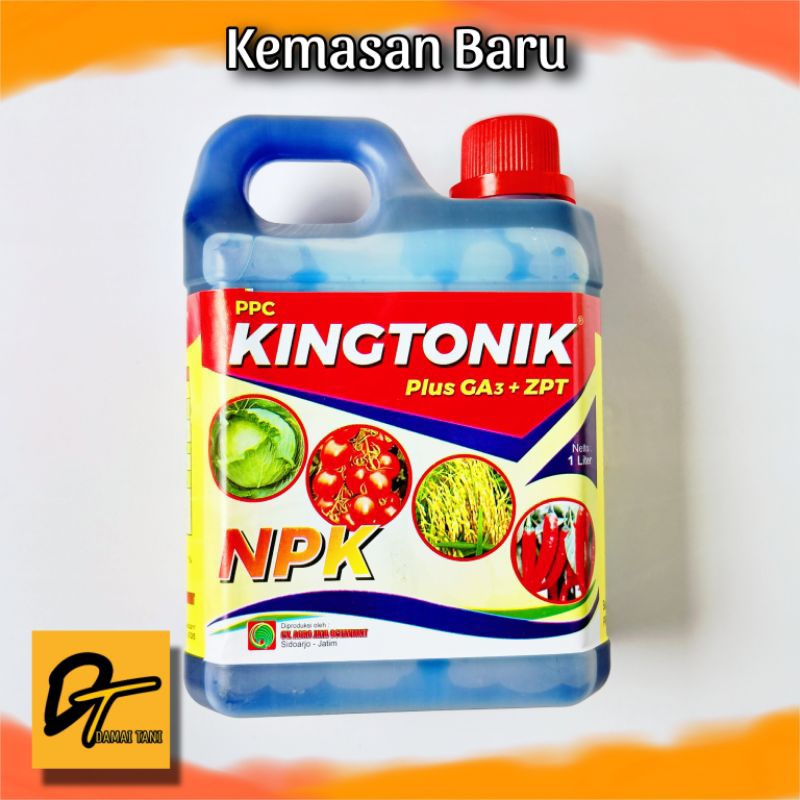Jual NPK KING TONIK Nutrisi daun lengkap isi 1 Liter | Shopee Indonesia