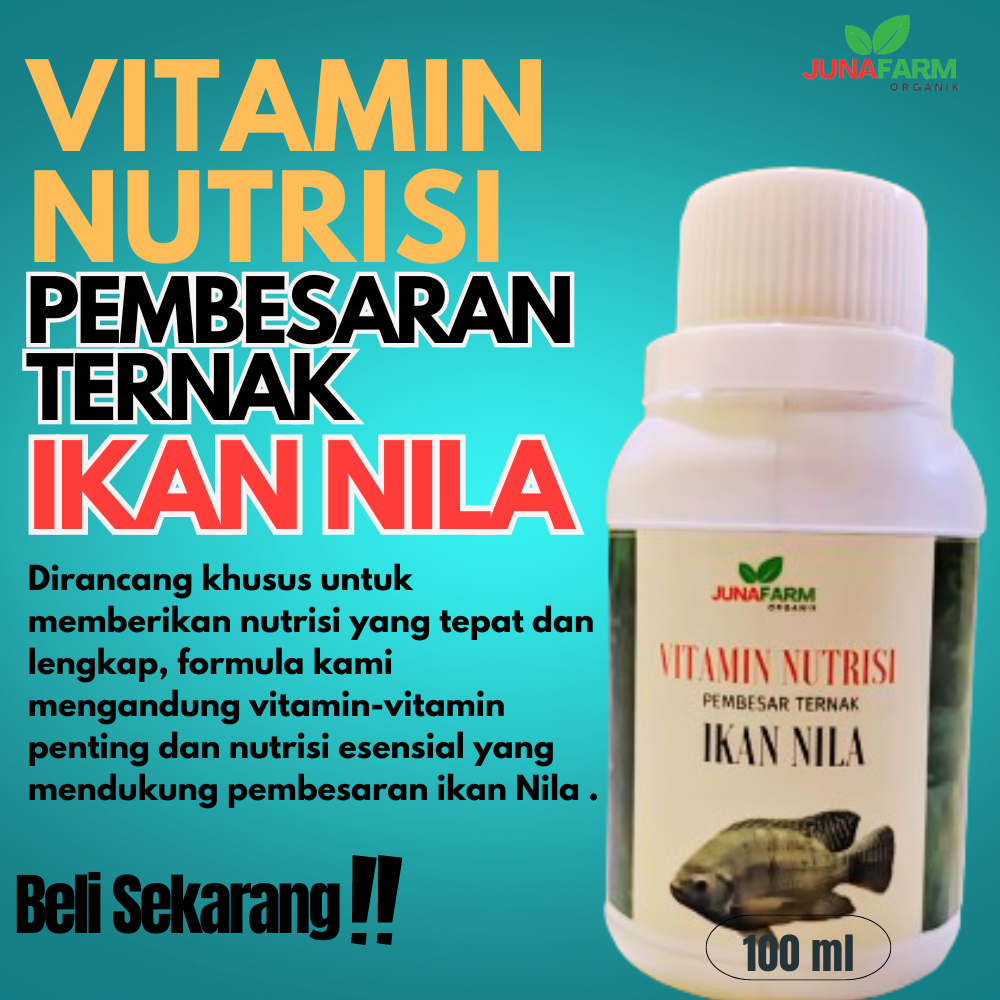 Jual vitamin ikan nila/vitamin untuk ikan nila/vitamin pembesar ikan nila | Shopee Indonesia