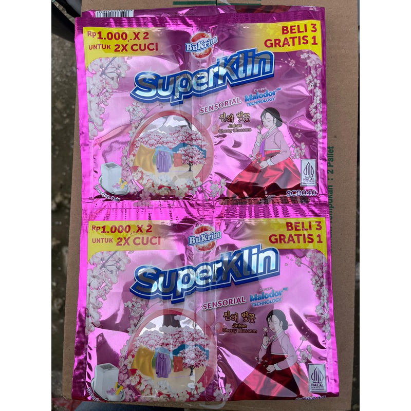 Jual Bukrim Superkin Sensitive Technology Malodor Cherry Blossom ...