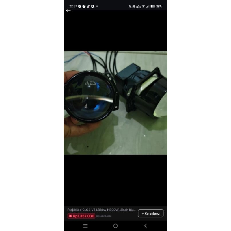 Jual Proji Biled CLG3-V3 80/90 Watt triple chip, dual prism, 3 inch ...