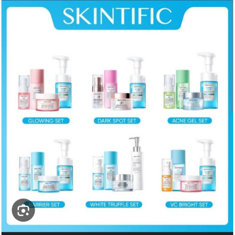 Jual Paket skintific set | Shopee Indonesia