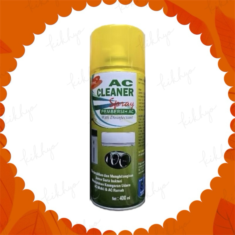 Jual ZONE AC Cleaner Spray Disinfectant Pembersih AC Mobil Ruangan 400 ...